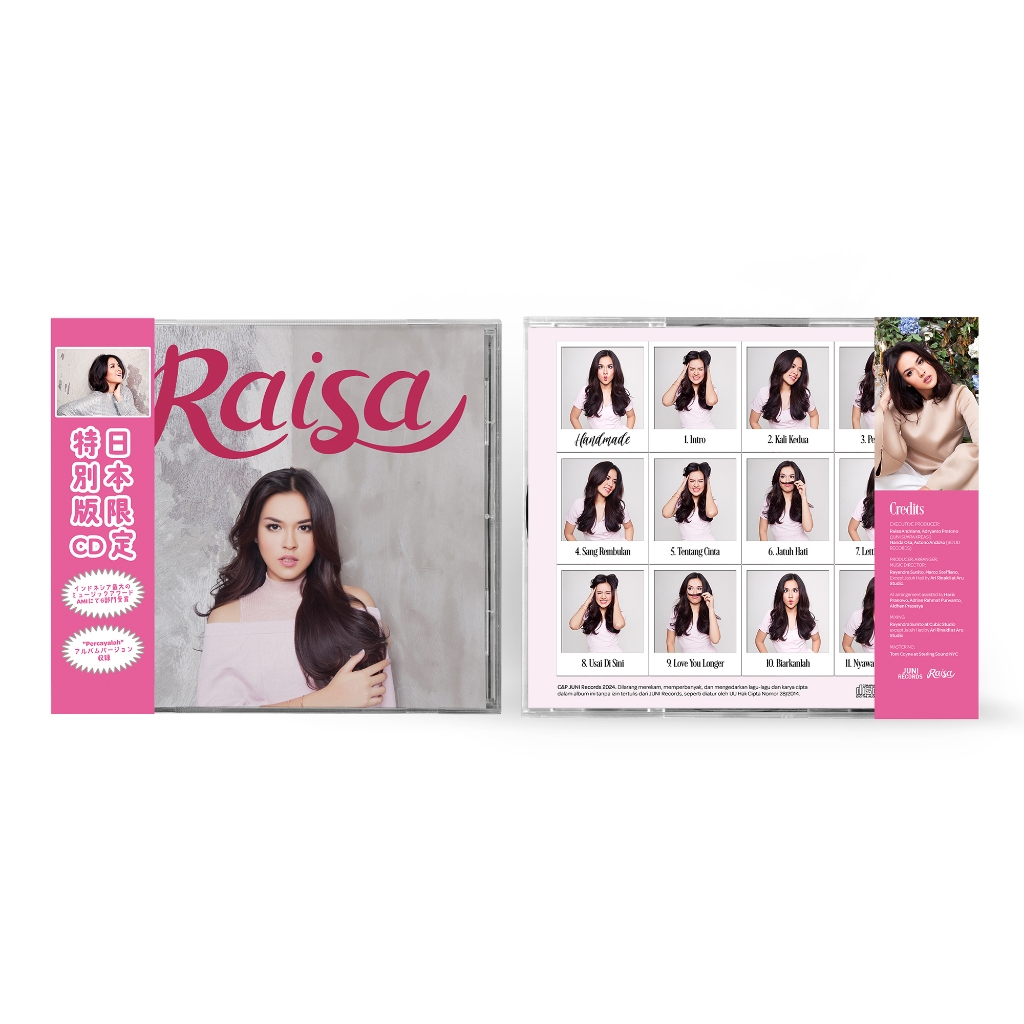 Raisa CD Album Handmade - Japan Edition | Shopee Malaysia