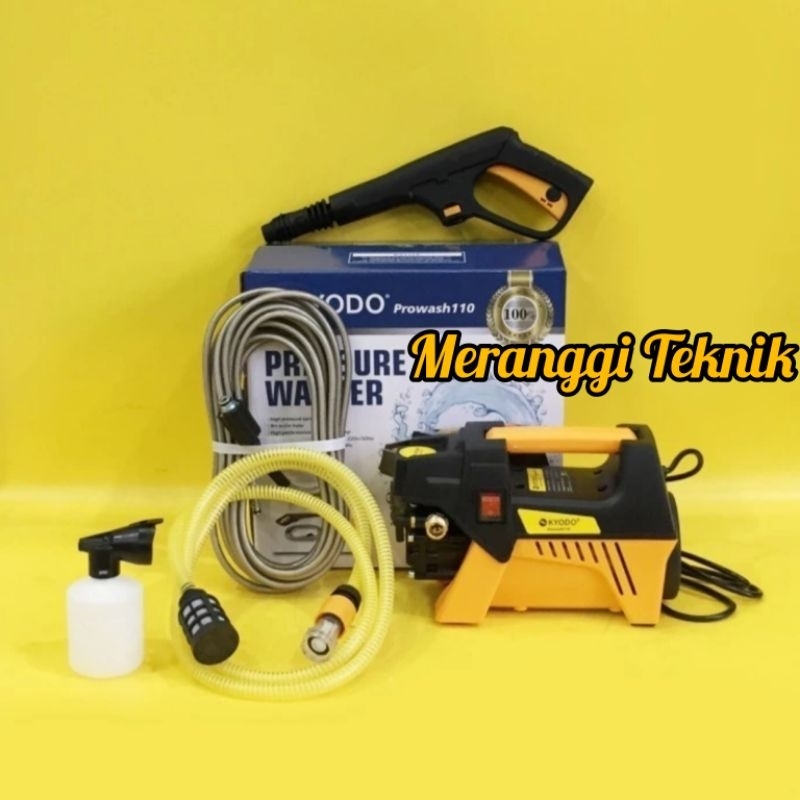 Id3932 Jet cleaner pressure washer prowash 110 Kyodo motorbike washing ...