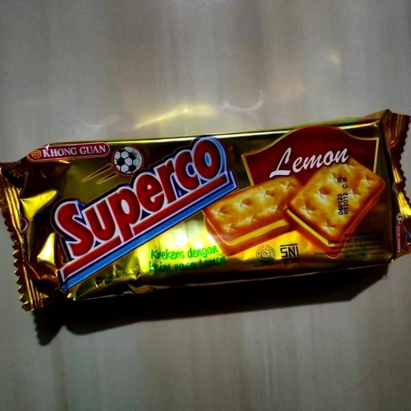 Superco lemon biscuits 138gr Khong guan | Shopee Malaysia