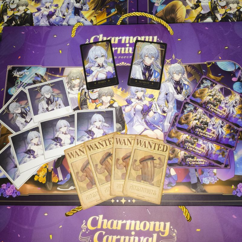 Merchandise Honkai Star Rail (HSR) Charmony Carnival Pop Up Store ...