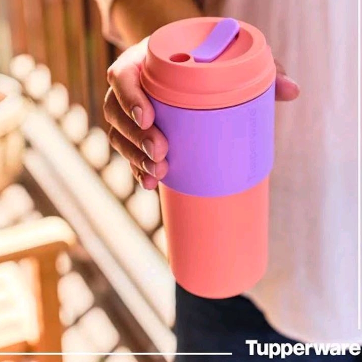 Coffee To go Container 490ml Ori Tupperware | Shopee Malaysia