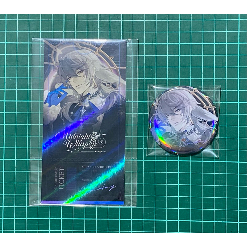 Hsr Honkai Star Rail CN Fanmerch Sunday Midnight Whispers Ticket Badge ...