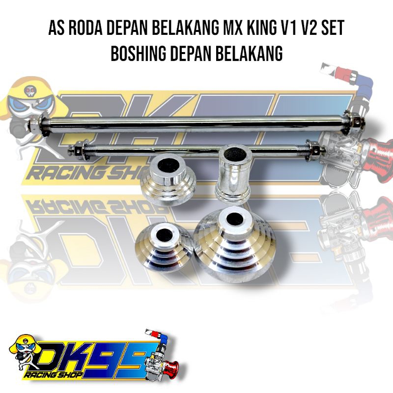 Probolt Axle Set Aluminum Drum Boshing Bosh Yamaha MX King V1 V2 Front ...