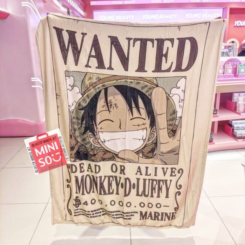 MINISO Extra Large Blanket / ONEPIECE Classic Collection Blanket ...