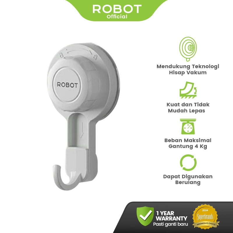 GANTUNGAN Robot Multifunctional Hanger Home Aesthetic Toilet Hanger ...