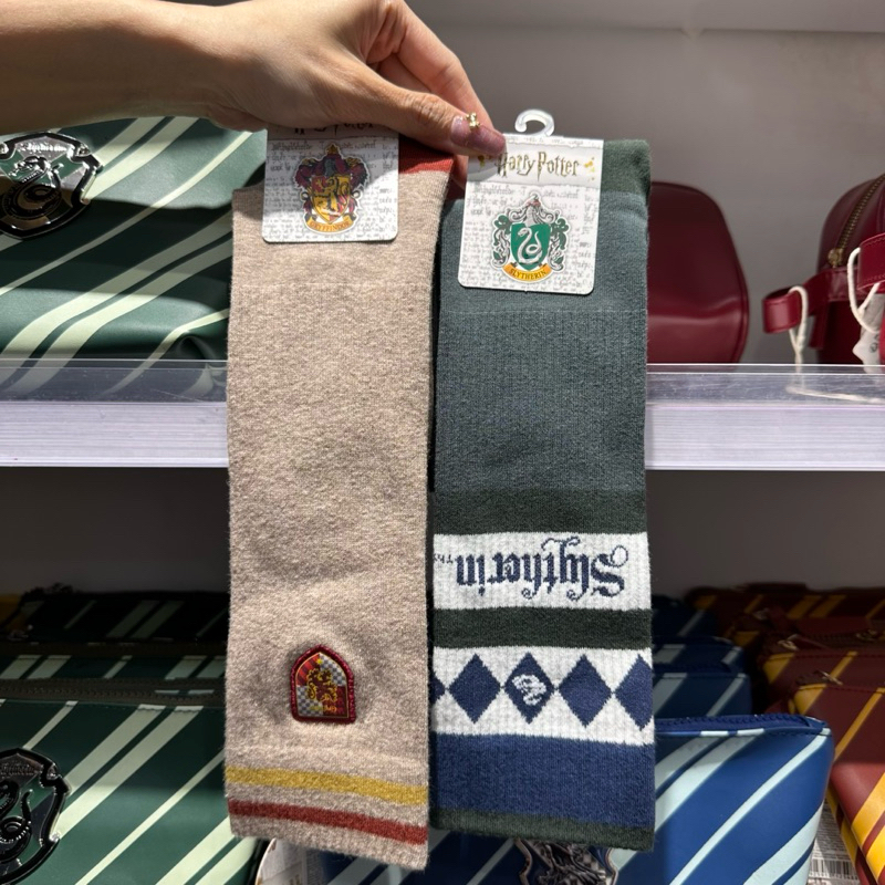 Miniso Harry Potter Cuff Socks Hufflepuff Slytherin Ravenclaw ...