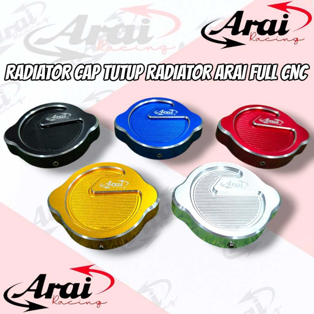 Radiator CAP LID RADIATOR ARAI FULL CNC NMAX AEROX PCX VARIO CBR ...