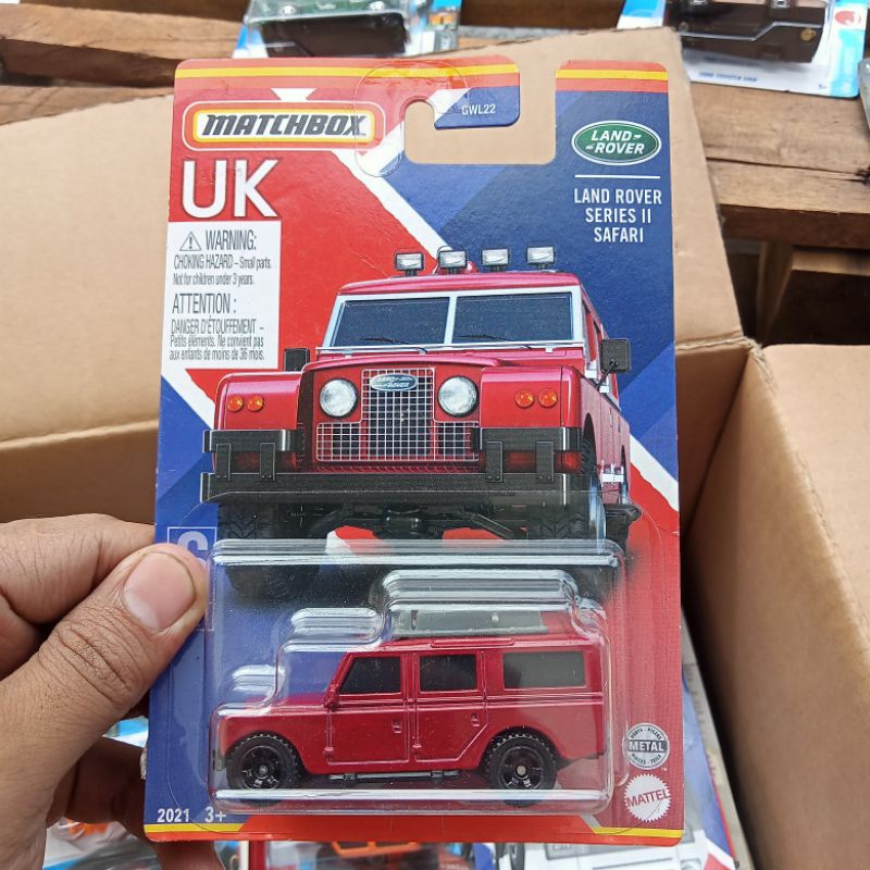 Matchbox land rover series II safari | Shopee Malaysia