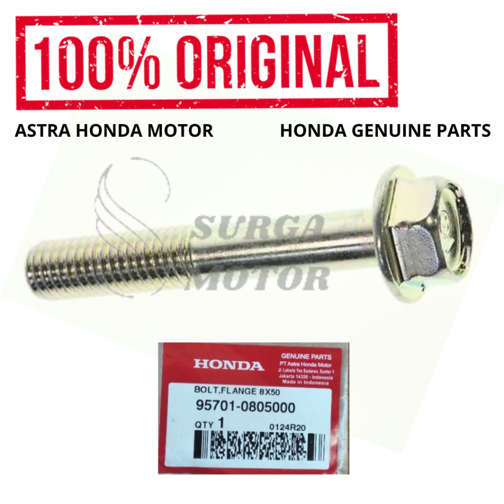 Exhaust Bolt Flange Bolt 8x50 mm CBR150R CBR250RR CB 150R Tiger ...