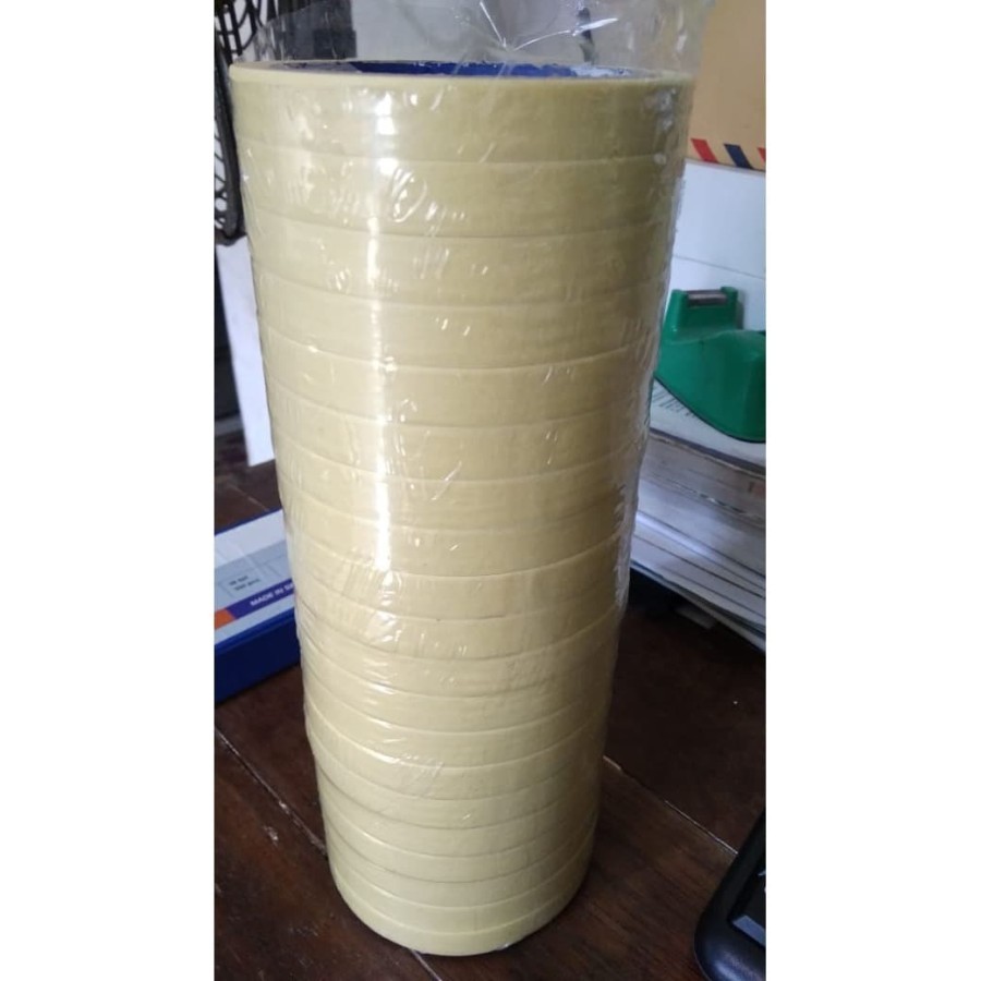 Masking TAPE 12MM / PAPER duct TAPE 12MM / PAPER ISOLATION | Shopee ...