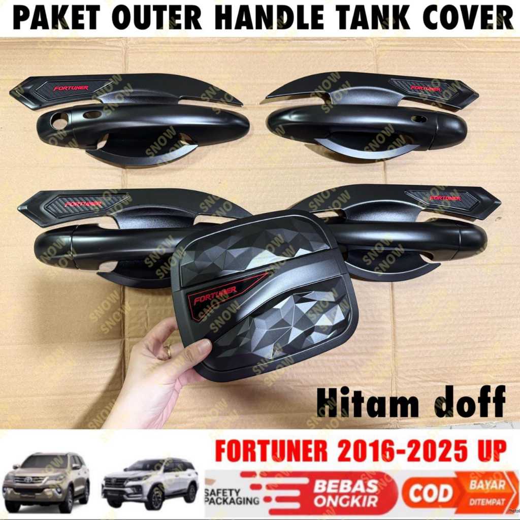 Outer Handle Tank Cover Package All New Fortuner 2016 2022 2023 2024 ...
