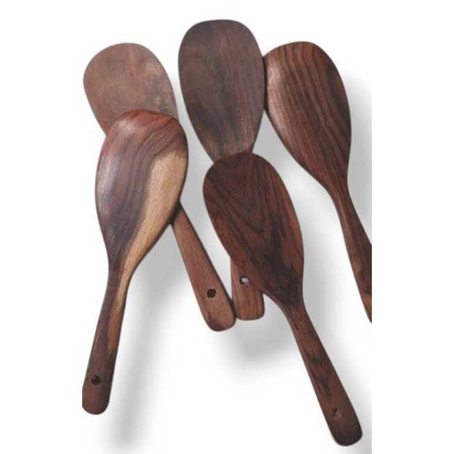 KAYU Wooden Rice Ladle / Small Rice Ladle / Kitchen Tool Rice Ladle ...
