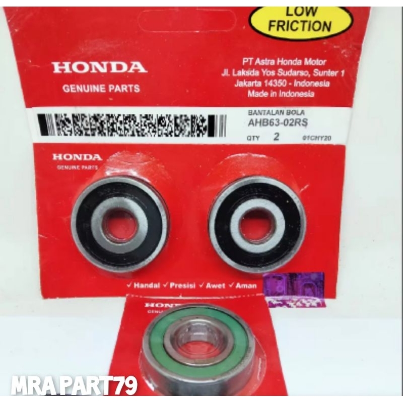 Rear wheel Bearing 6302RS 2PCH CB150R New LED CBR150R New LED Original ...