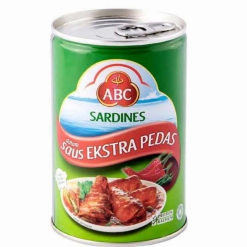 ABC SARDINES EXTRA SPICY 425G | Shopee Malaysia