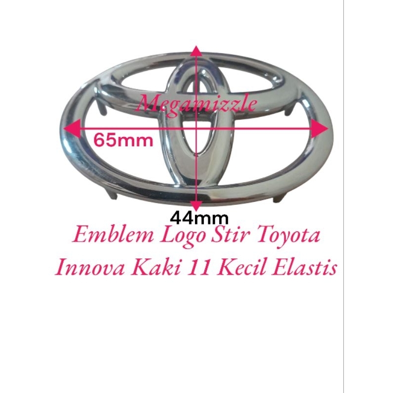 Toyota Innova Steering Wheel Logo Toyota Innova Logo Emblem | Shopee ...