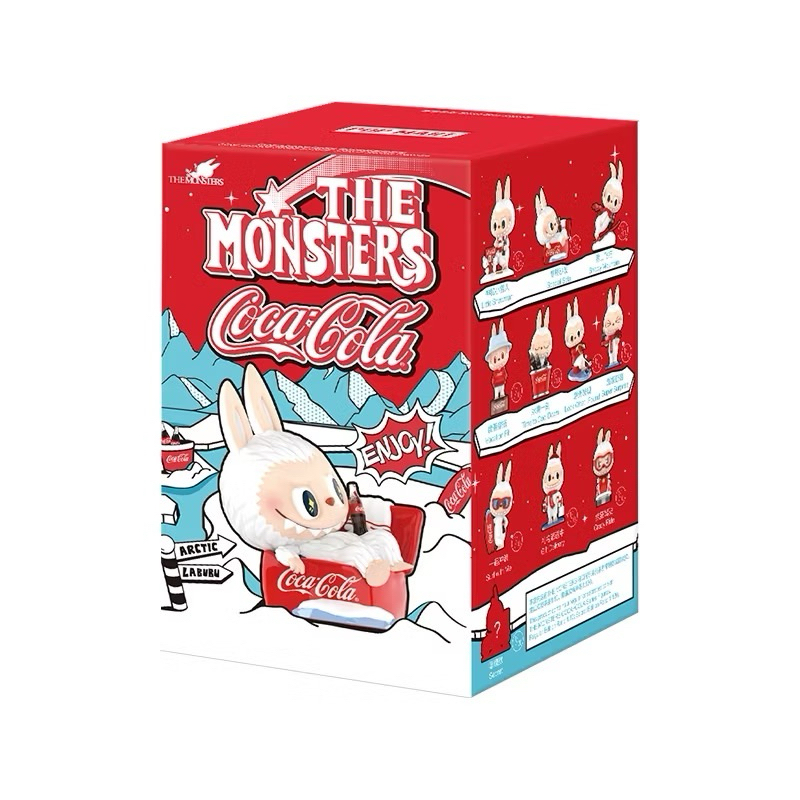 Pop MART THE MONSTERS COCA-COLA Series Figures Blind Box Action Figures ...