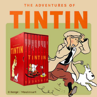 The Adventures of tintin Complete Collector Edition 8 Books Hard Cover ...