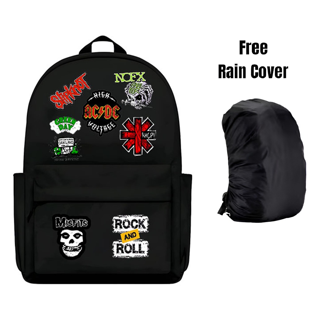 2024 Latest All Band Motif School Backpacks for Boys and Girls for ...