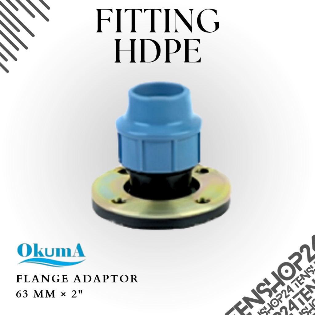 Okuma Brand HDPE Adapter Flange - 63 MM × 2" Inch High Quality HDPE ...