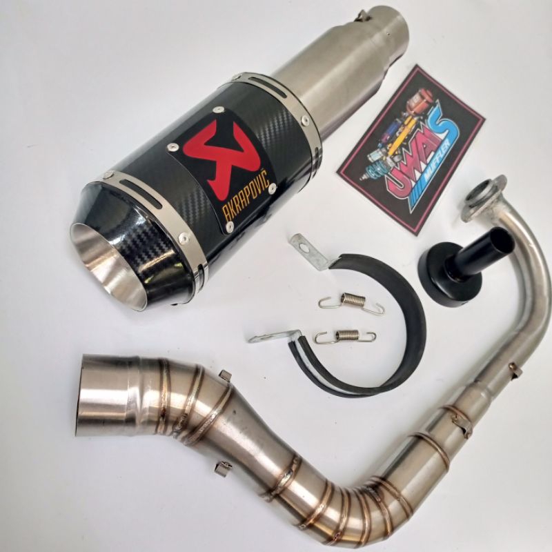 Akrapovic GP m1 Lorenzo Raider F1 R150 Striped Racing exhaust R150 ...