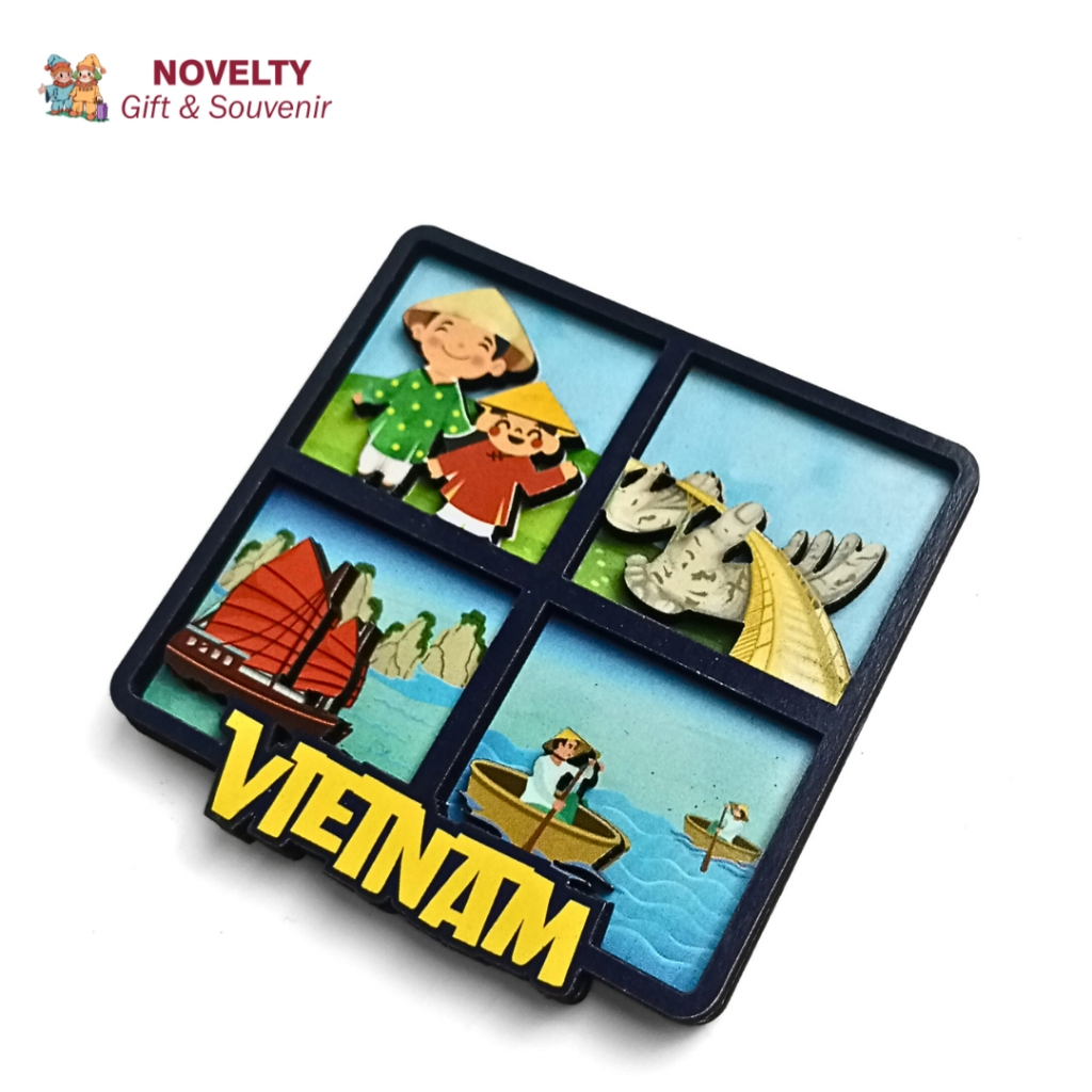Vietnam Fridge Magnet Souvenir from Vietnam Asean | Shopee Malaysia