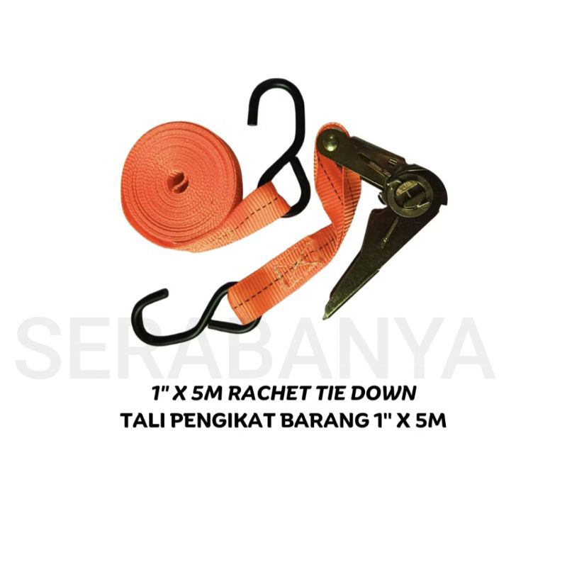 FREED Tali Pengikat Barang / Sabuk Pengikat Barang / Rachet Tie Down ...