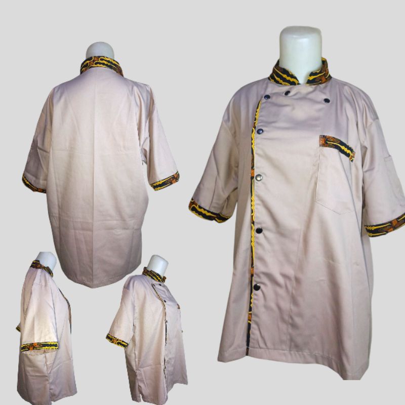 MINIMAL Dna UNIFORM KOKI CLOTHING COMBINATION OF CUSTOM SHORT SLEEVED BATIK MINIMUM 4 PCS ...