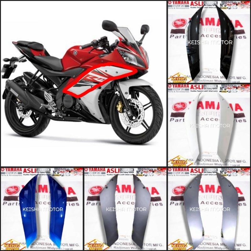 Front Body Wing Fairing Cover Right and Left Side R15 R-15 V2 Old 2014 ...