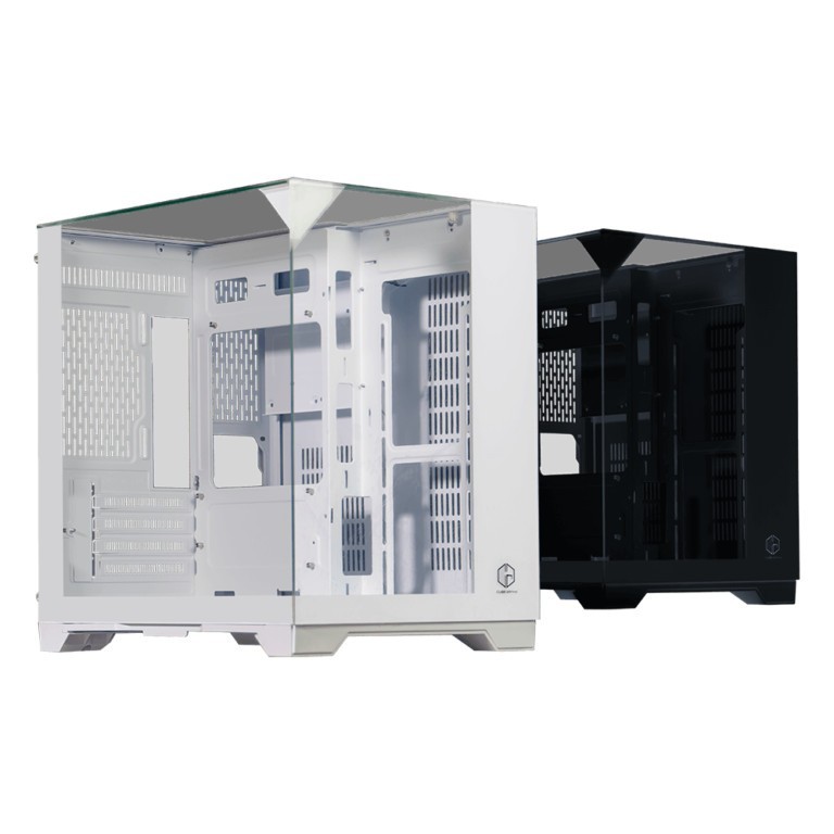 CIELO M-ATX Tempered Glass PC Cube Gaming Case | Shopee Malaysia