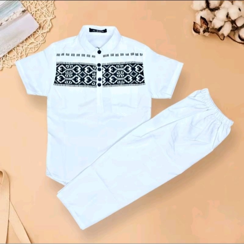 KATUN Koko suit for boys aged 1 year - 5 years Short Koko songket ...