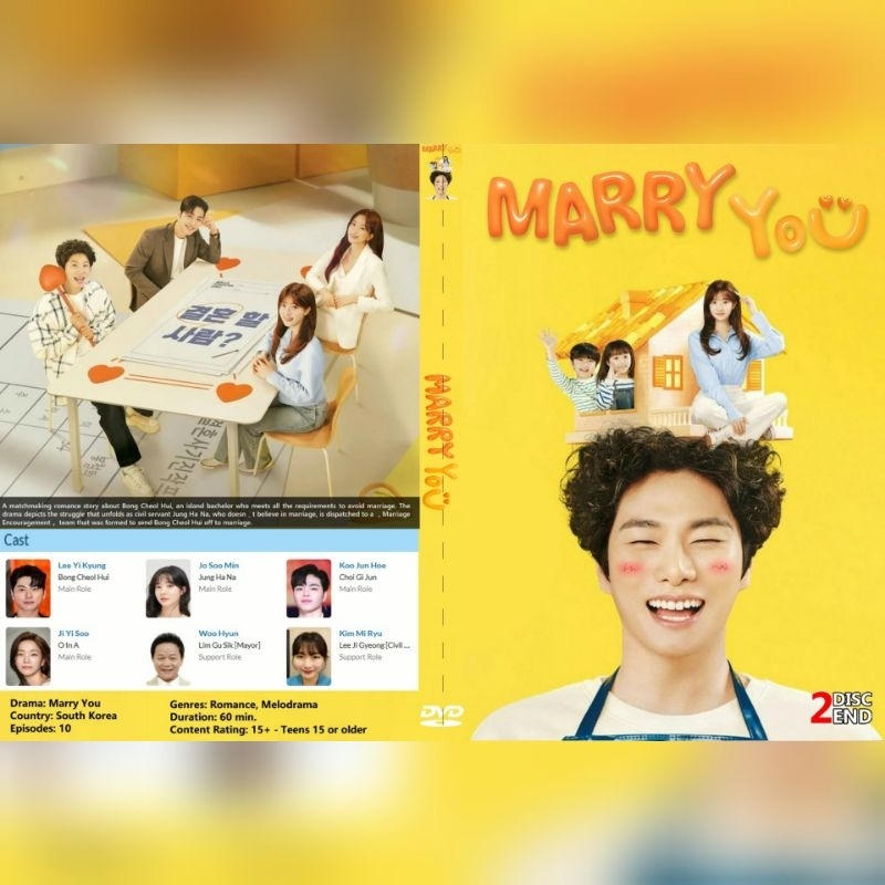Drakor MARRY YOU Series Cassette - 2024 - 2disk-end | Shopee Malaysia