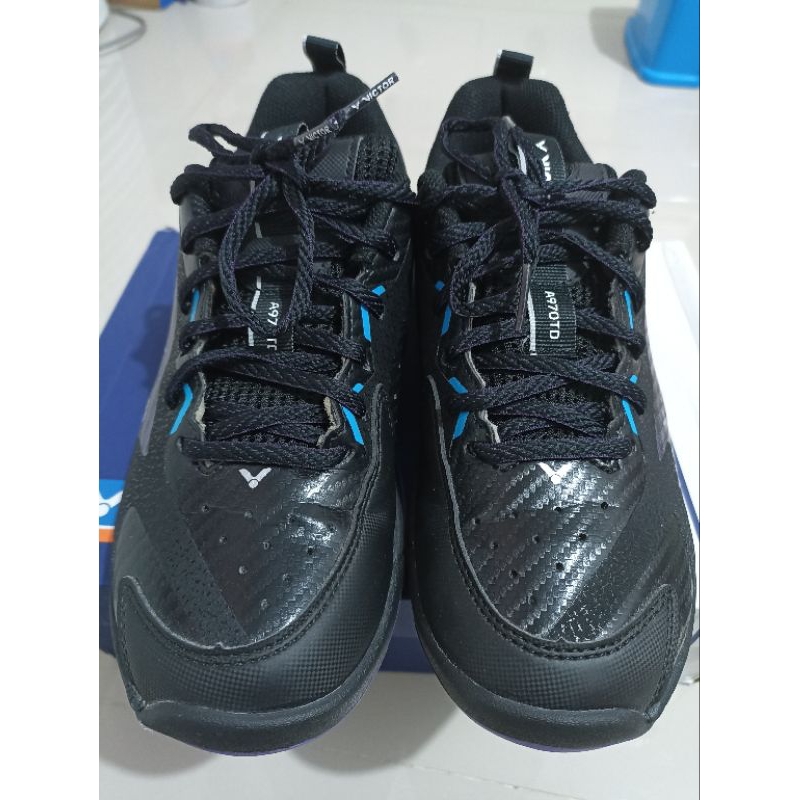 Victor Badminton Shoes A970 TD / A-970 TD / A970TD C Black | Shopee ...