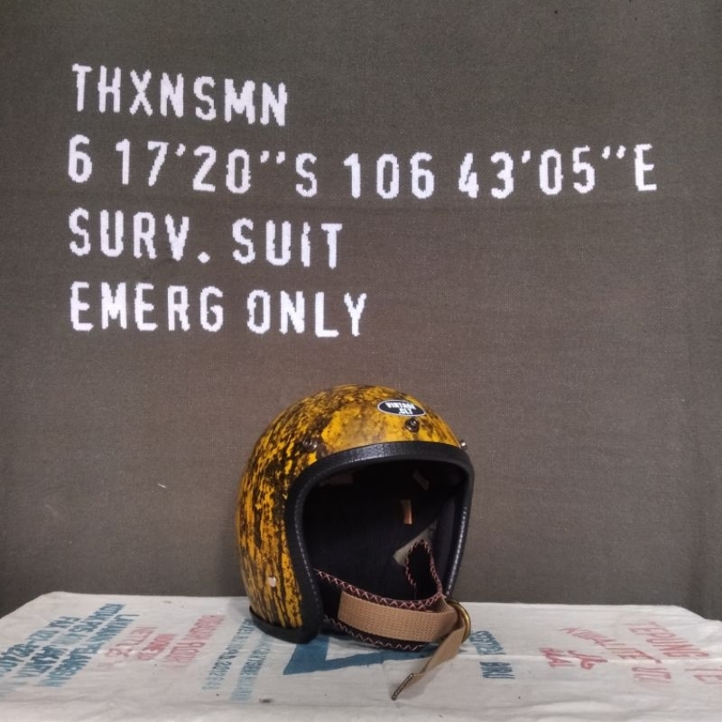 Slimhead 500TX Mustard Helmet | Shopee Malaysia
