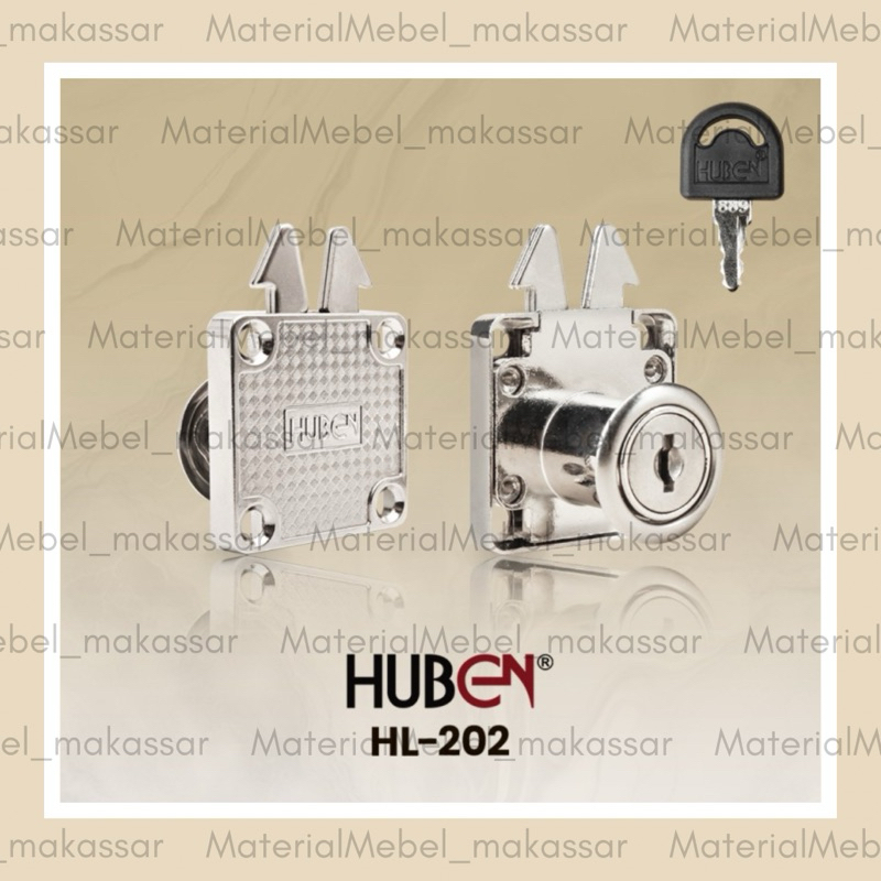Huben BLOOMING LOCK 202 DRAWER LOCK CLOSET LOCK HUBEN SLIDING DOOR LOCK ...