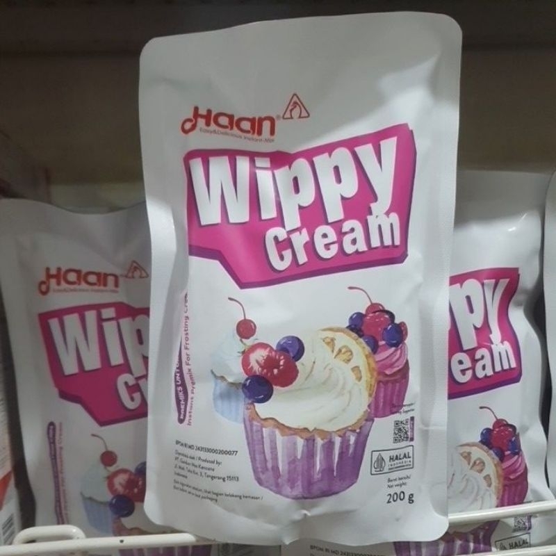 Haan wippy cream / wippy cream powder 200gr | Shopee Malaysia