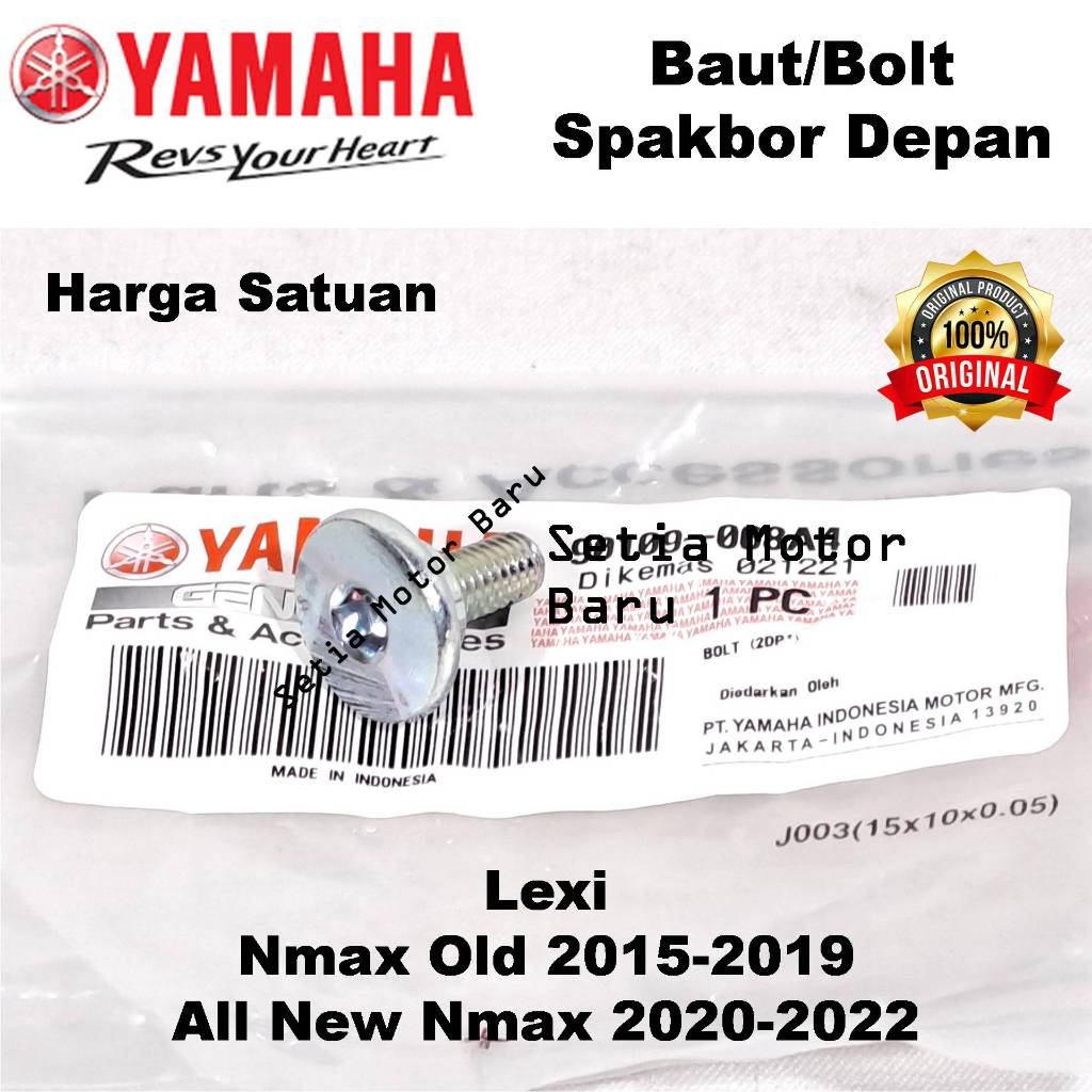 Front Fender Bolts Lexi Nmax N Max Old All New Nmax N Max MX KIng New ...