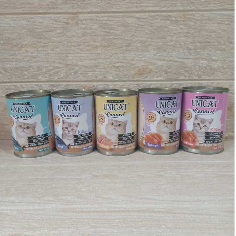 Unicat Canned Wet Cat Food 375gr | Shopee Malaysia