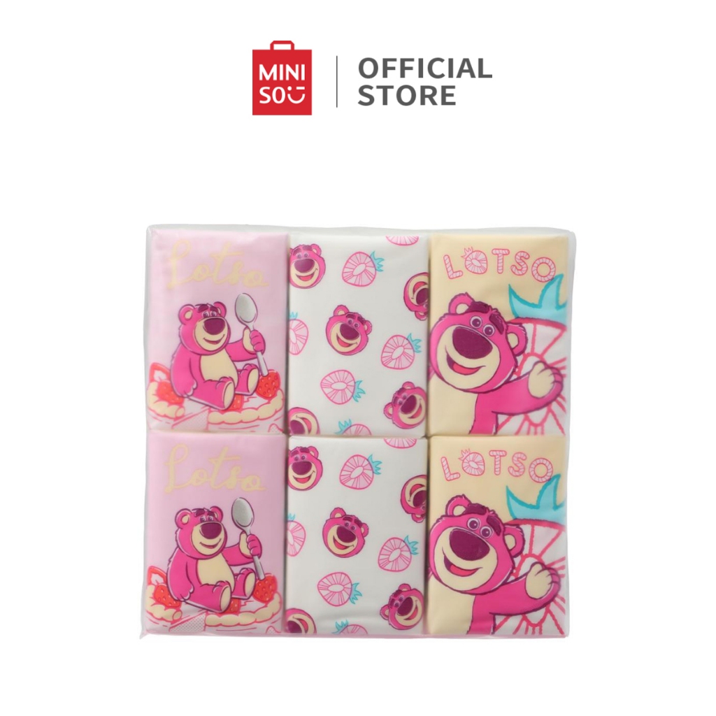 Miniso x Disney Pixar Food Collection Tissue Strawberry Cake Scented ...