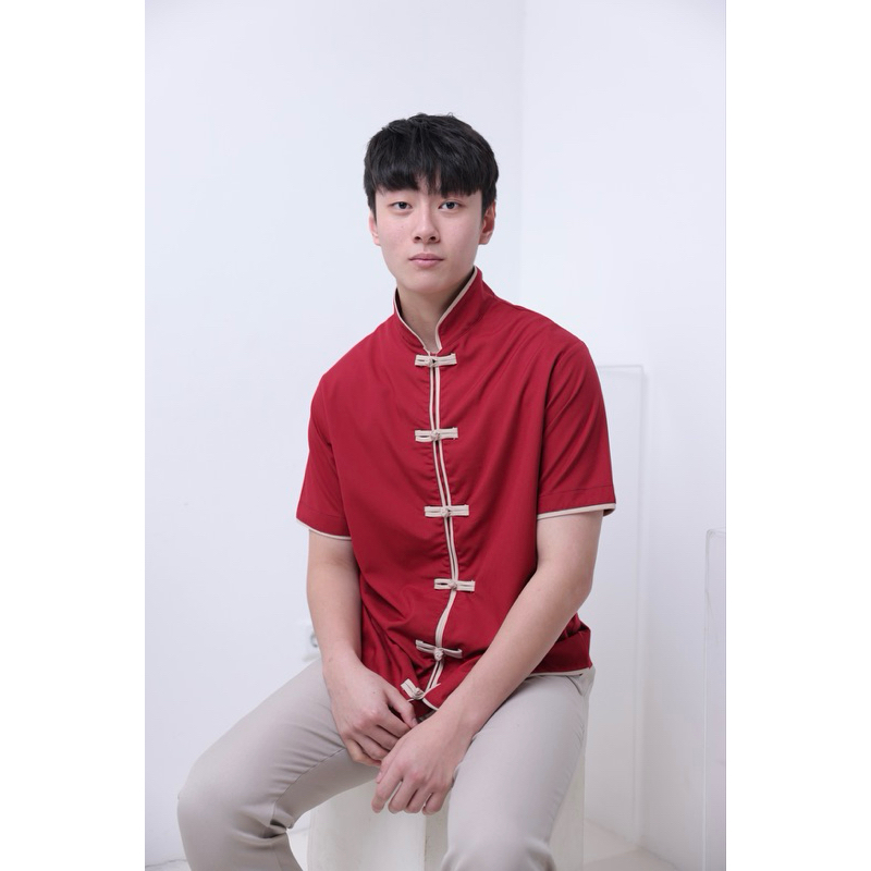 Tinyclouds - PAPA SHIRT ASTER | Adult Qipao | Marvelous BLOOMS | Shopee Malaysia