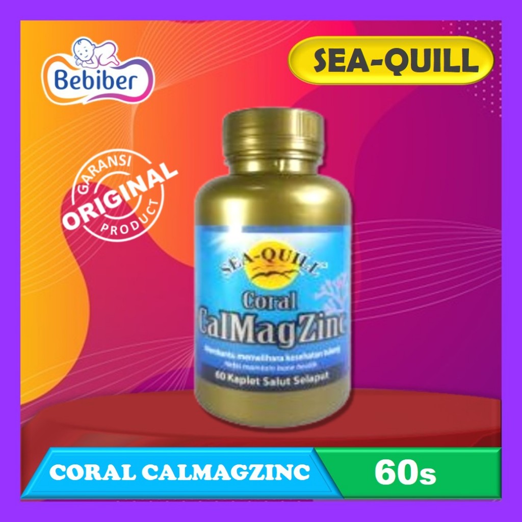 Sea-quill Coral CalMagZinc With VIT D3 60s - Calcium - Sea Quill ...