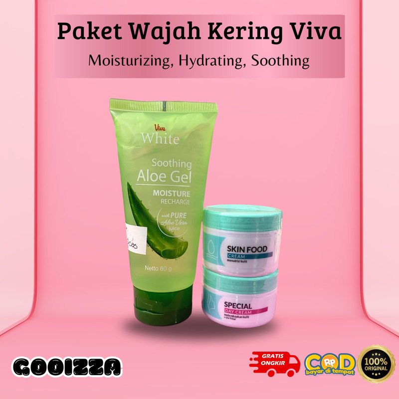 Gooizza 3 IN 1 VIVA DRY FACIAL PACKAGE || Super DRY FACE PACKAGE ...