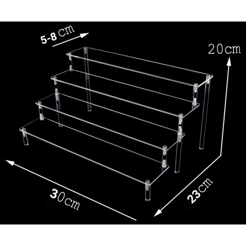 Sd13 Clear Acrylic Multipurpose Display Stand | Shopee Malaysia
