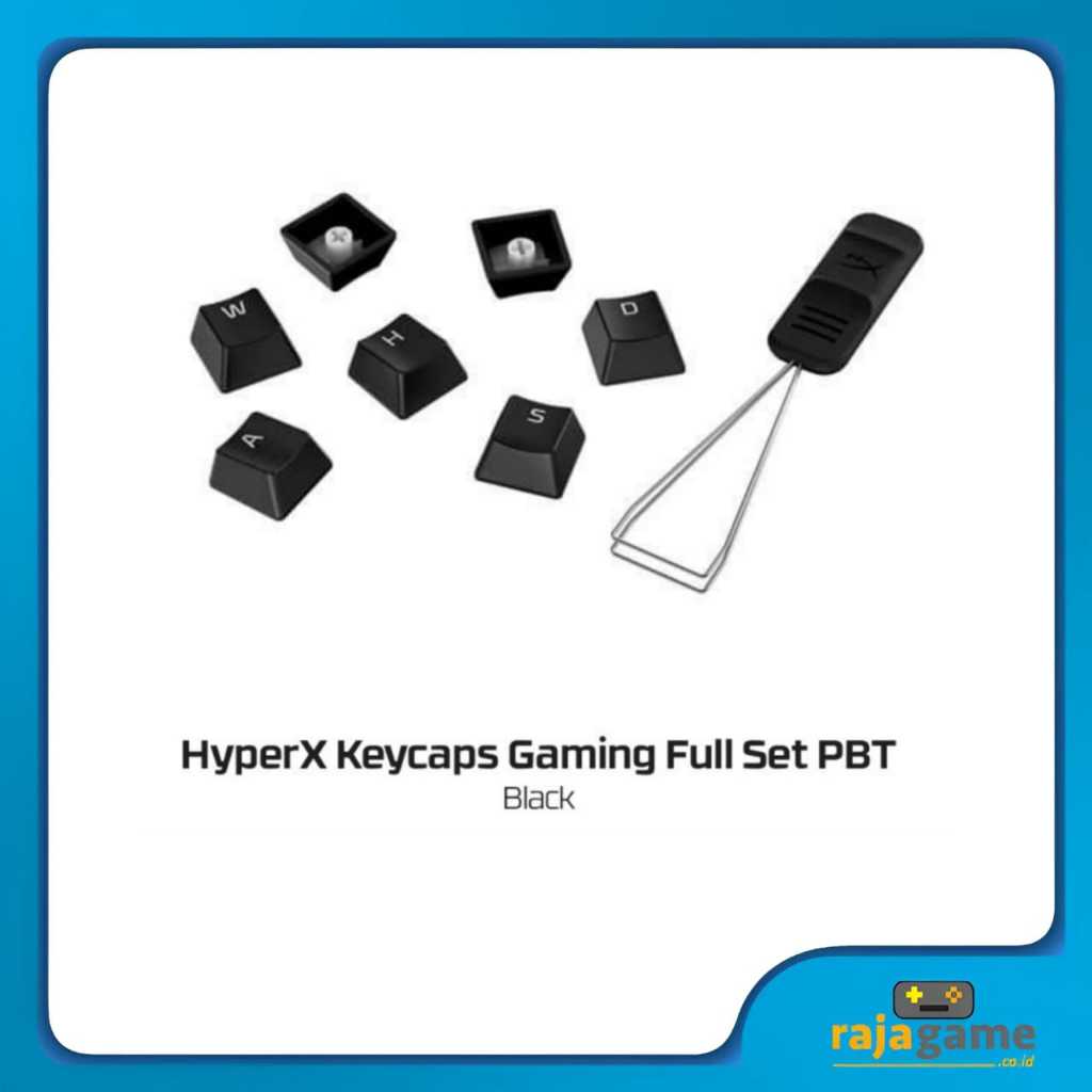 Hyperx Keycaps Gaming Full Key Set PBT Black | Shopee Malaysia
