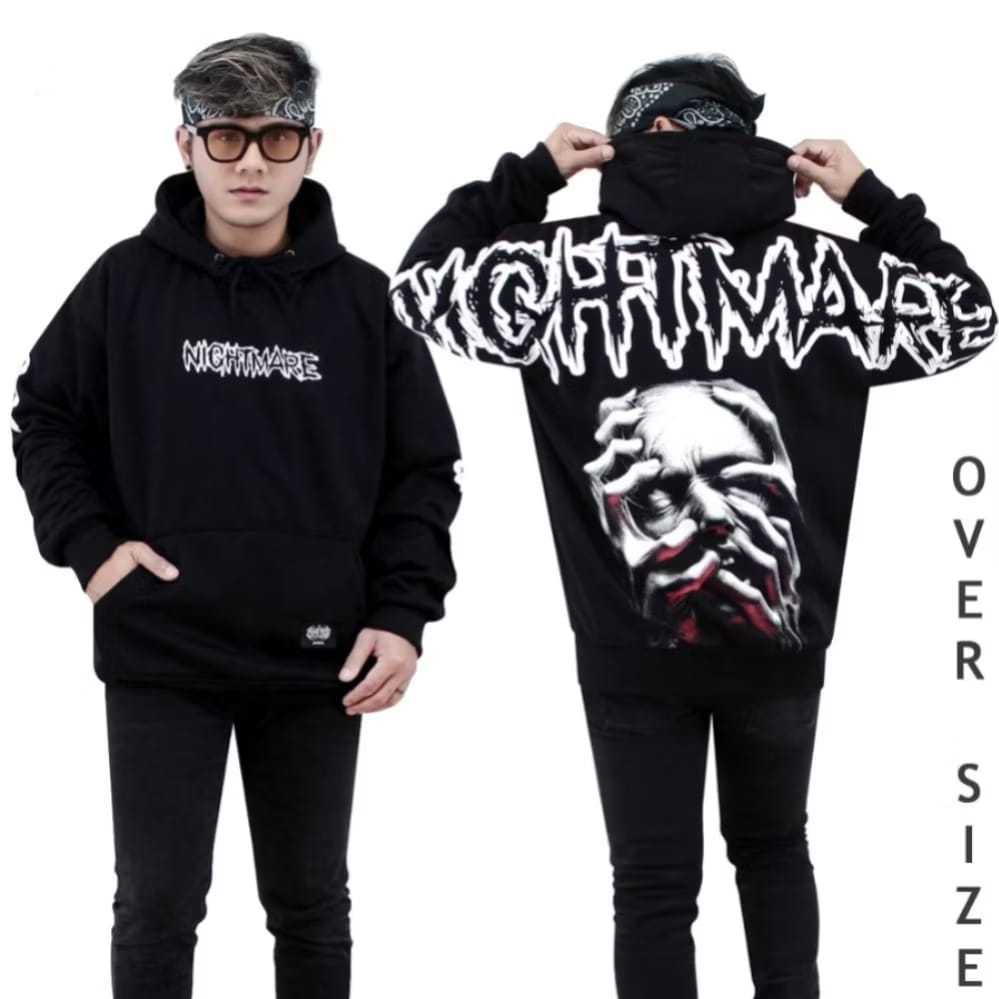 HODIE OVERSIZE (THICK) MODERN MEN'S HODIE WITH FUL SCREEN PRINTING ...