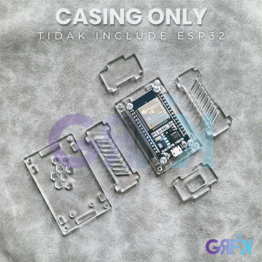 ESP32 DEVKIT V1 HIGH QUALITY ACRYLIC CASE / ESP32 DEVKIT V1 HIGH ...