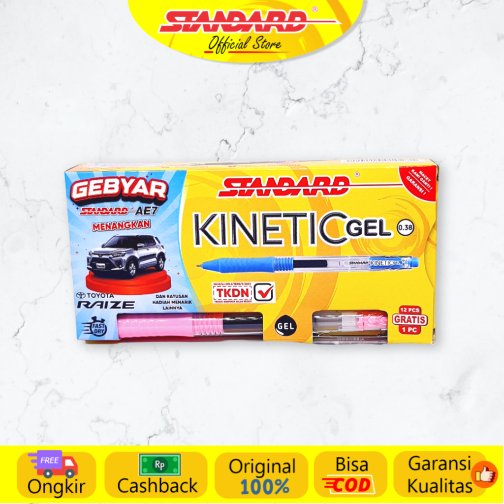 Standard - Kinetic 0.38 Gel Pen (Stationery / Pen Ballpoint/ Pen ...