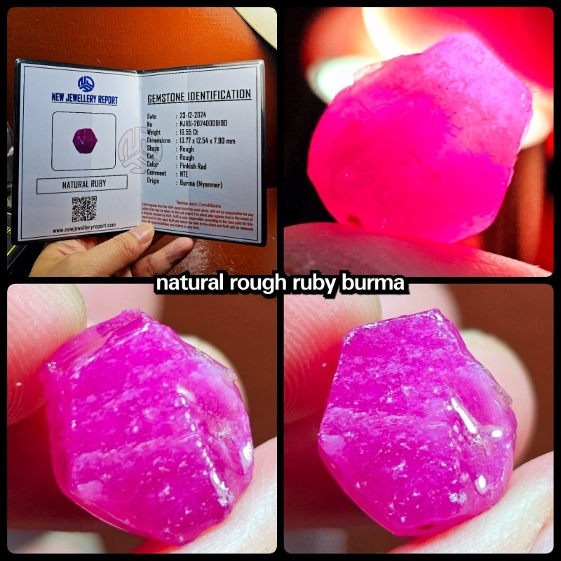 Genuine Burmese ruby full of meat (from myanmar) | Shopee Malaysia