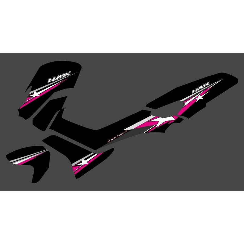 Striping sticker nmax old 155 bintang new series transparent custom ...