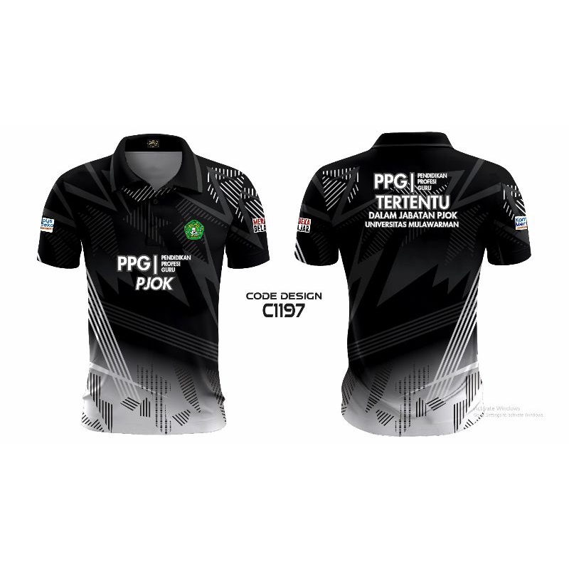 Ppg / PKG / Outdoor Teacher Uniform Jersey Polo Collar (Wangky), Dry ...