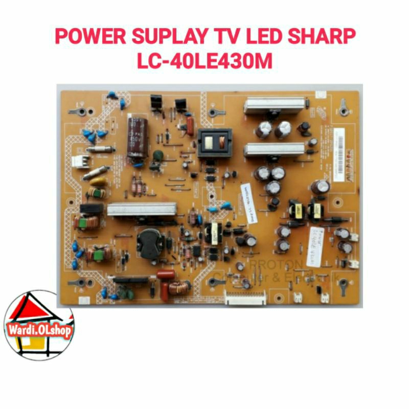 Sharp LED TV PSU Power supply LC-40LE430M ORIGINAL LC 40LE430M | Shopee Malaysia